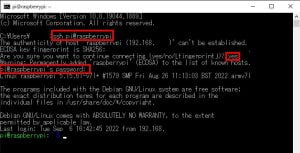 【ラズパイ4】SSH接続する＆ホスト名解決する方法 | e-topics